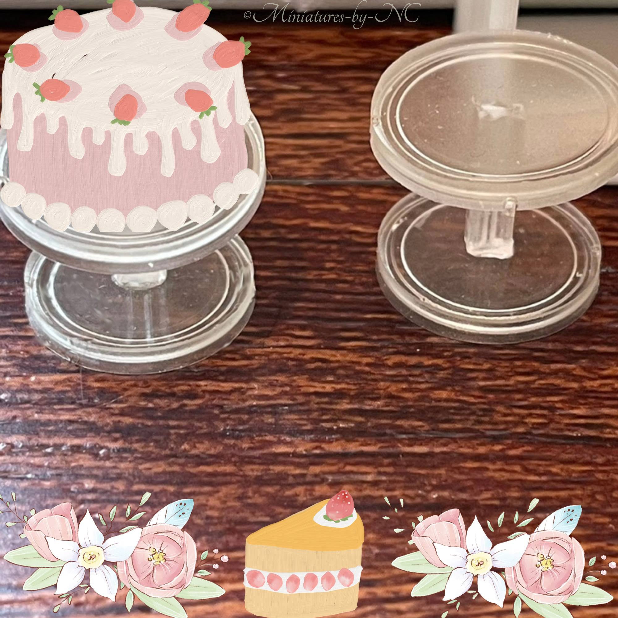 How to Make a Miniature Cake Stand with Resin – Portraits and ...