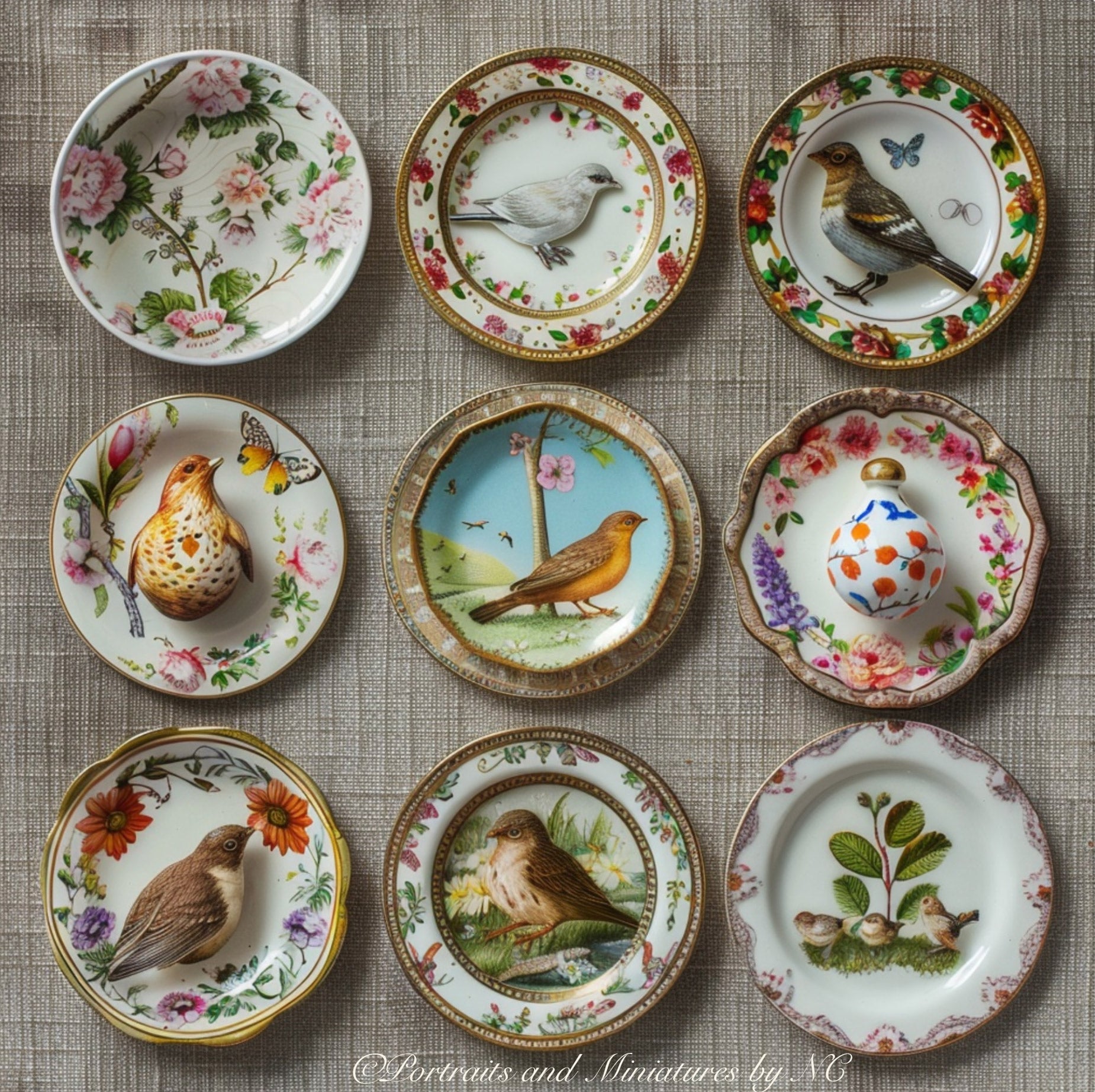 Miniature Plate Printables: Easy DIY Guide! – Portraits and Miniatures ...