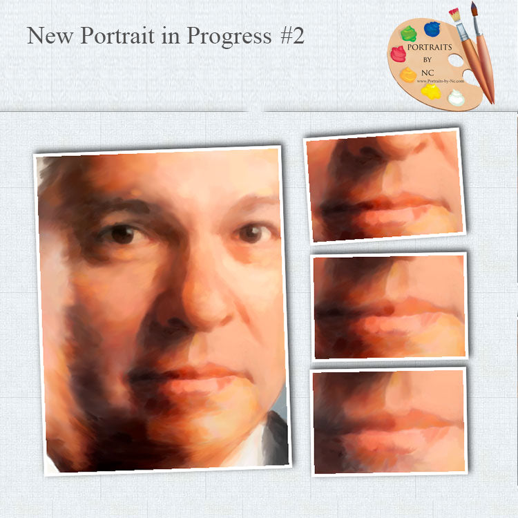 Painting Progression #2 – Portraits and Miniatures by NC