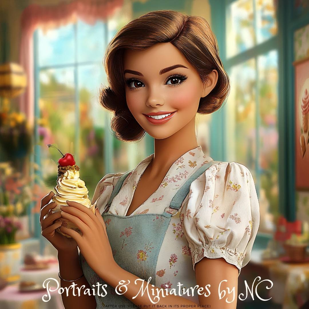 Ice Cream Parlor – Portraits and Miniatures by NC