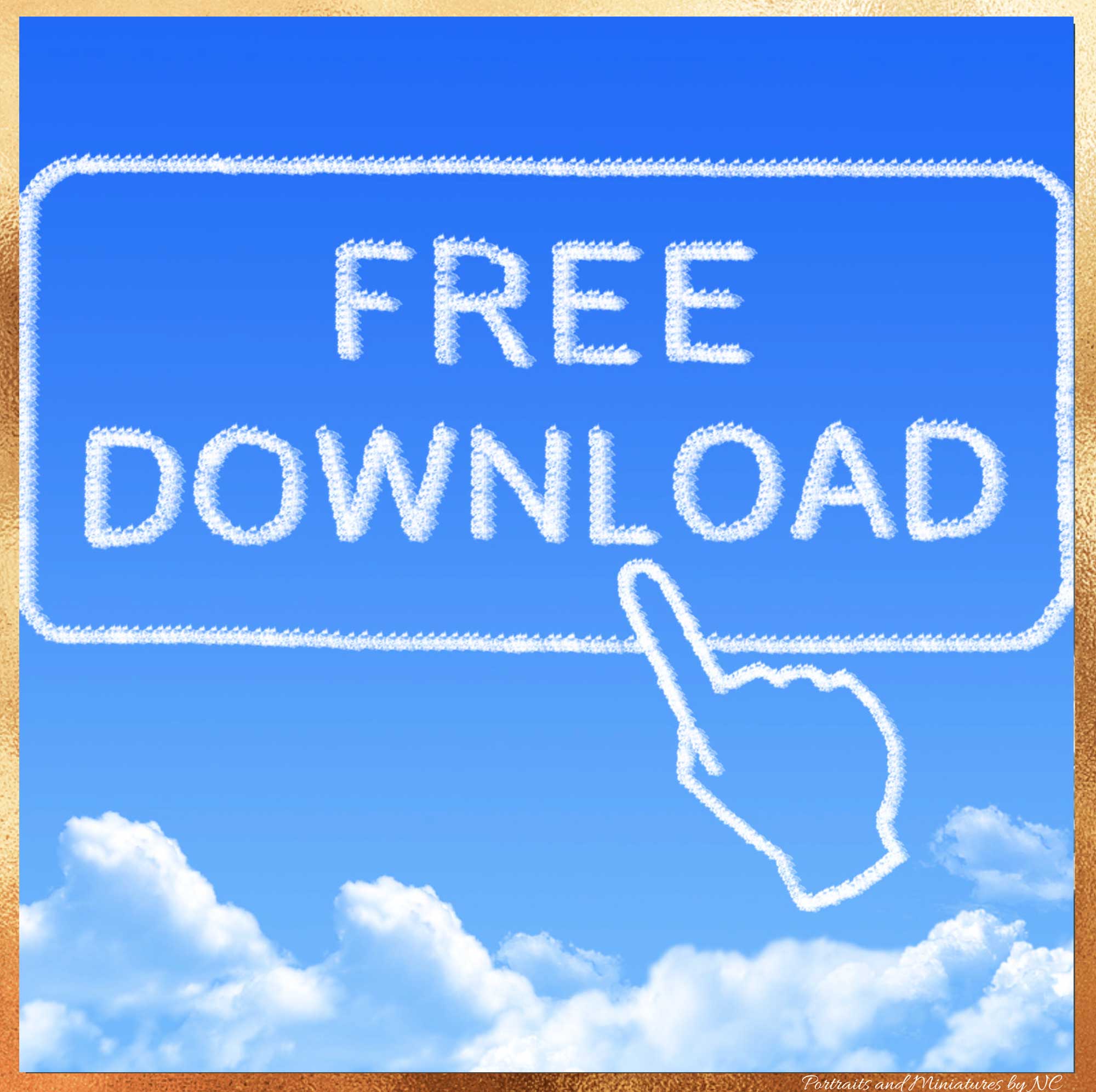 FREEBIES - Free SVG and PNG Cricut Files – Portraits and Miniatures by NC