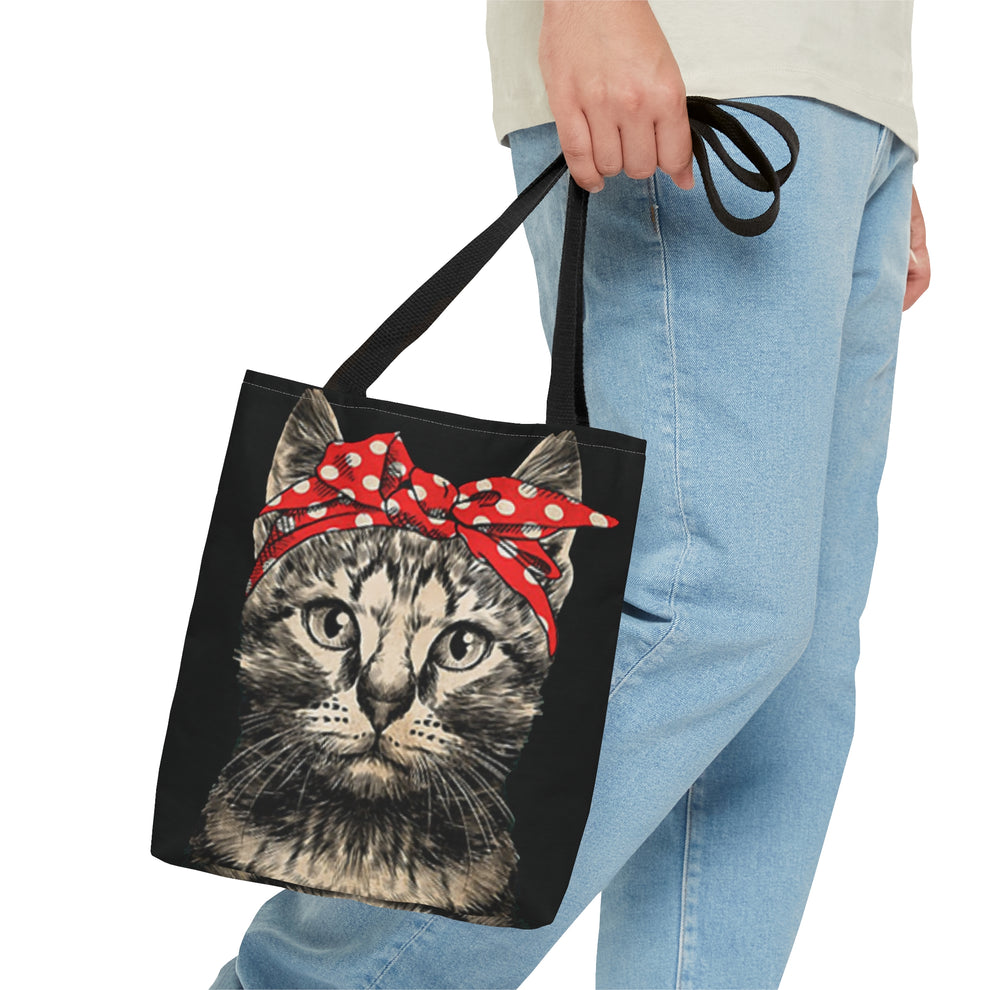 Tote Bag - Cat Lady Design – Portraits and Miniatures by NC